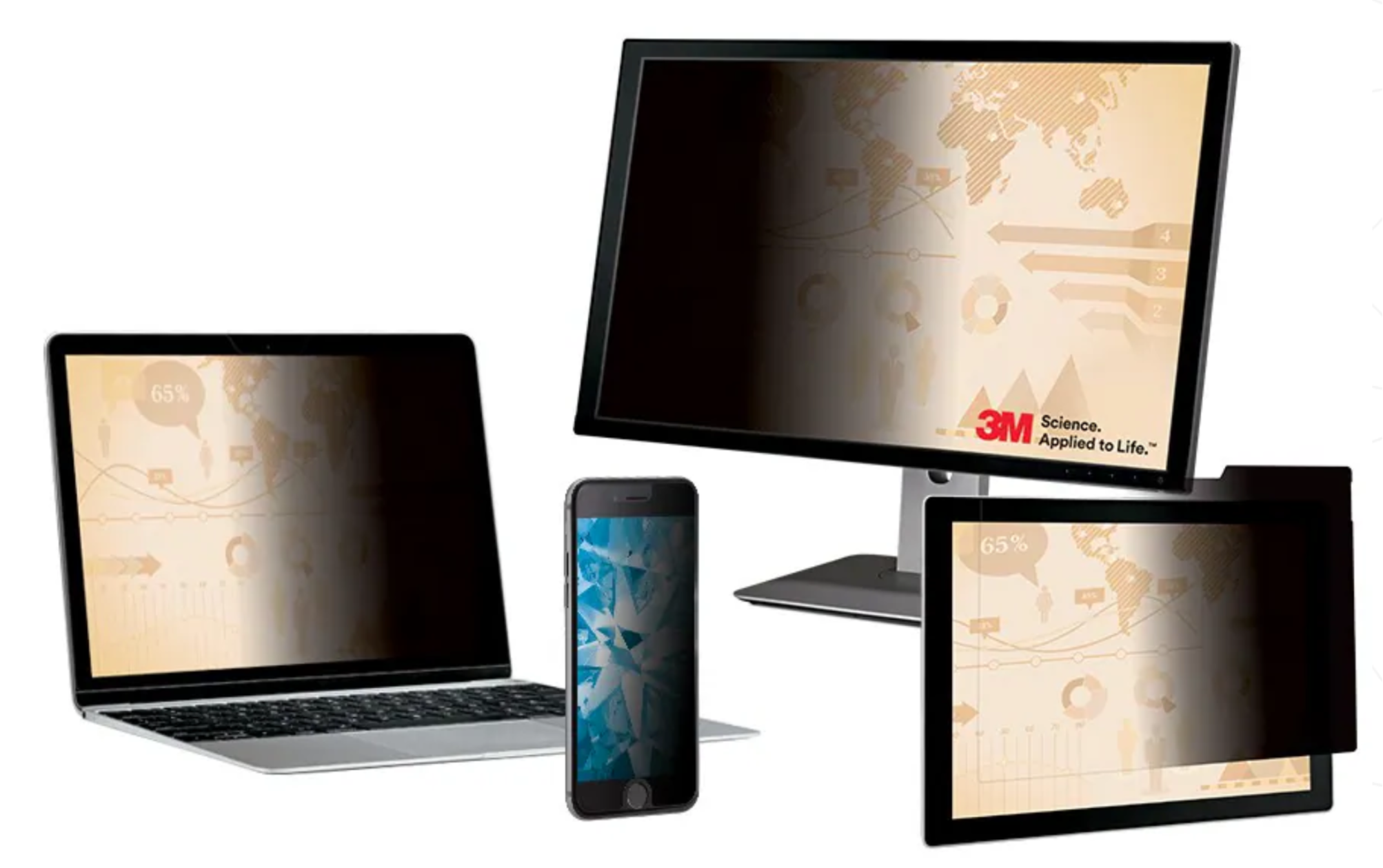 3M Privacy Screen Filter for Laptop & Monitor