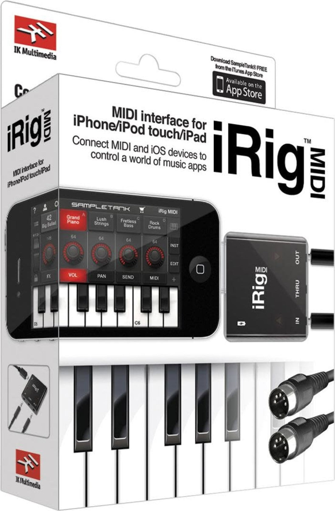 IK Multimedia iRig MIDI Interface for iOS